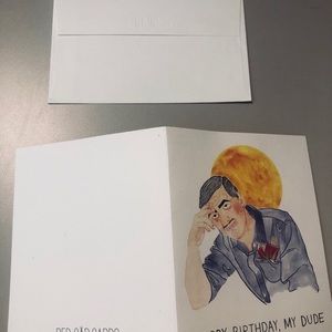 Red Cap Cards | Party Supplies | Pablo Escobar Birthday Card | Poshmark